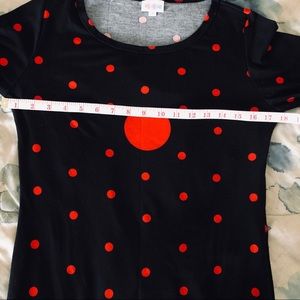 LuLaRoe | Dresses | Llr Julia Dress Red Polka Dots | Poshmark